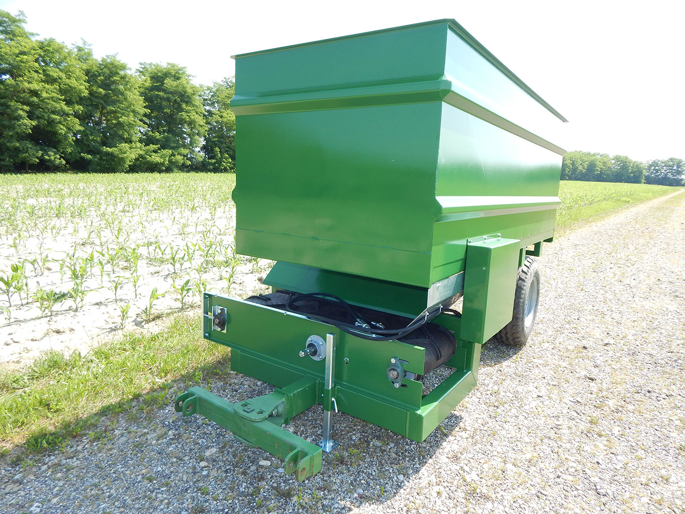 Mulch spreader or wood chips spreader – Strojometal-Faic.hr